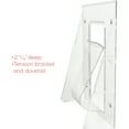 deflecto Stand Tall Literature Holder, 9 1/8w x 3 1/4d x 11 7/8h, Clear - Walmart.com