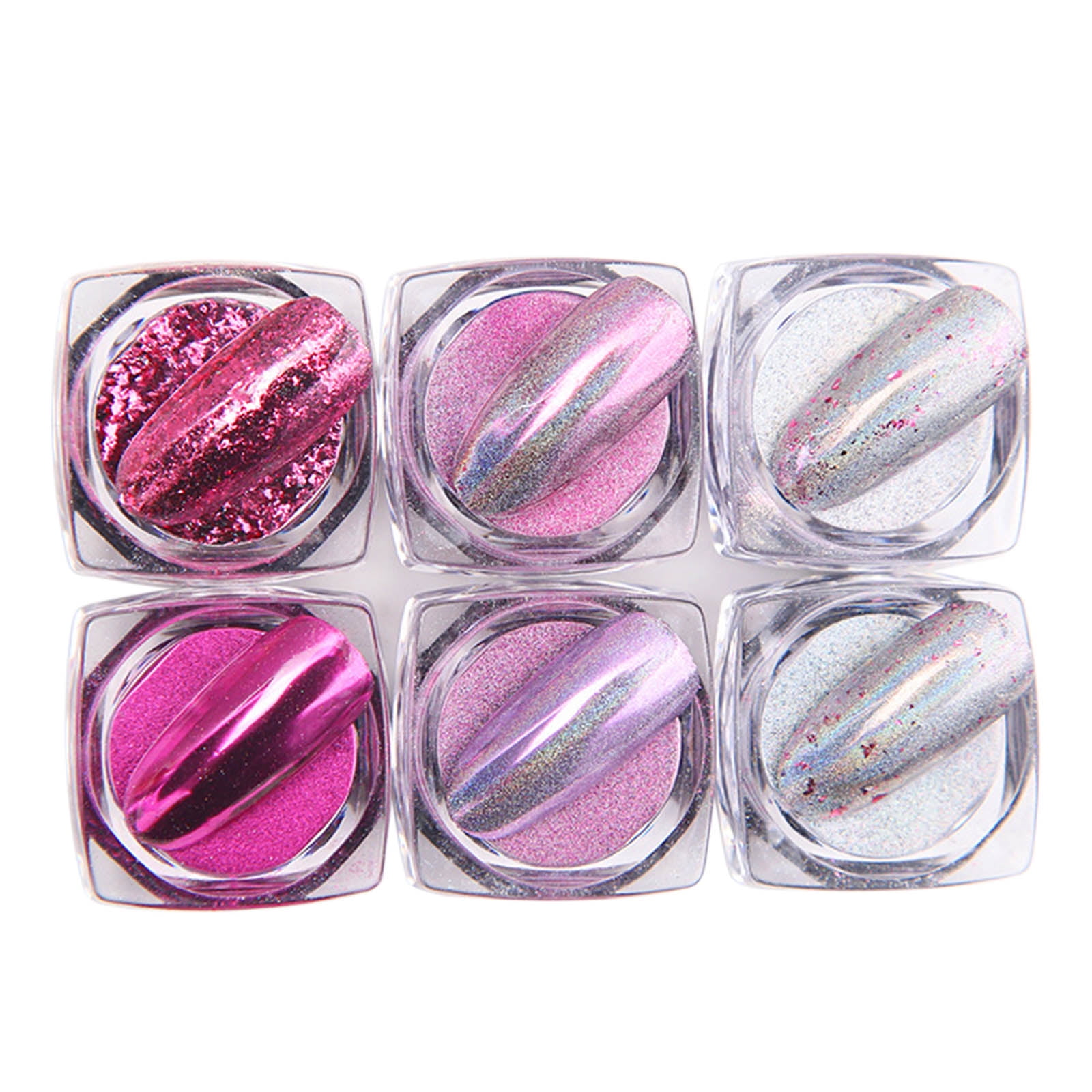 Click here for Mistaha Nail Powder Glitter Set With Brushes Nail... prices