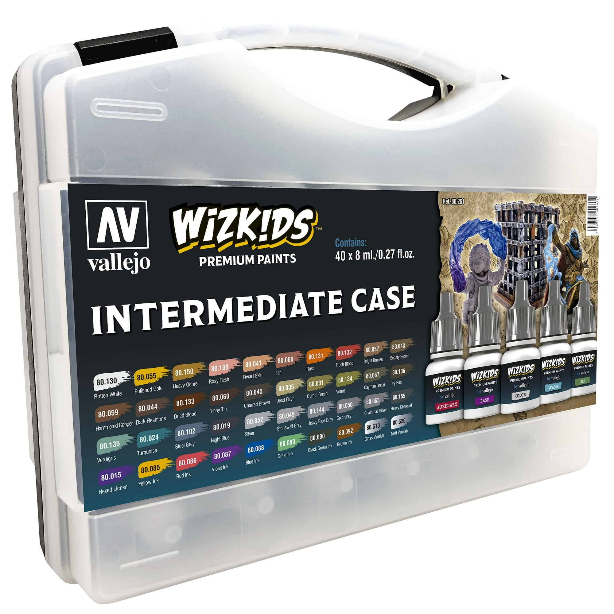 Click here for Vallejo Acrylics Premium Set: Intermediate Case (8... prices