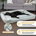 Sytopia 35" Large Dog Bed, Comfortable Washable Dog Beds for Medium ...