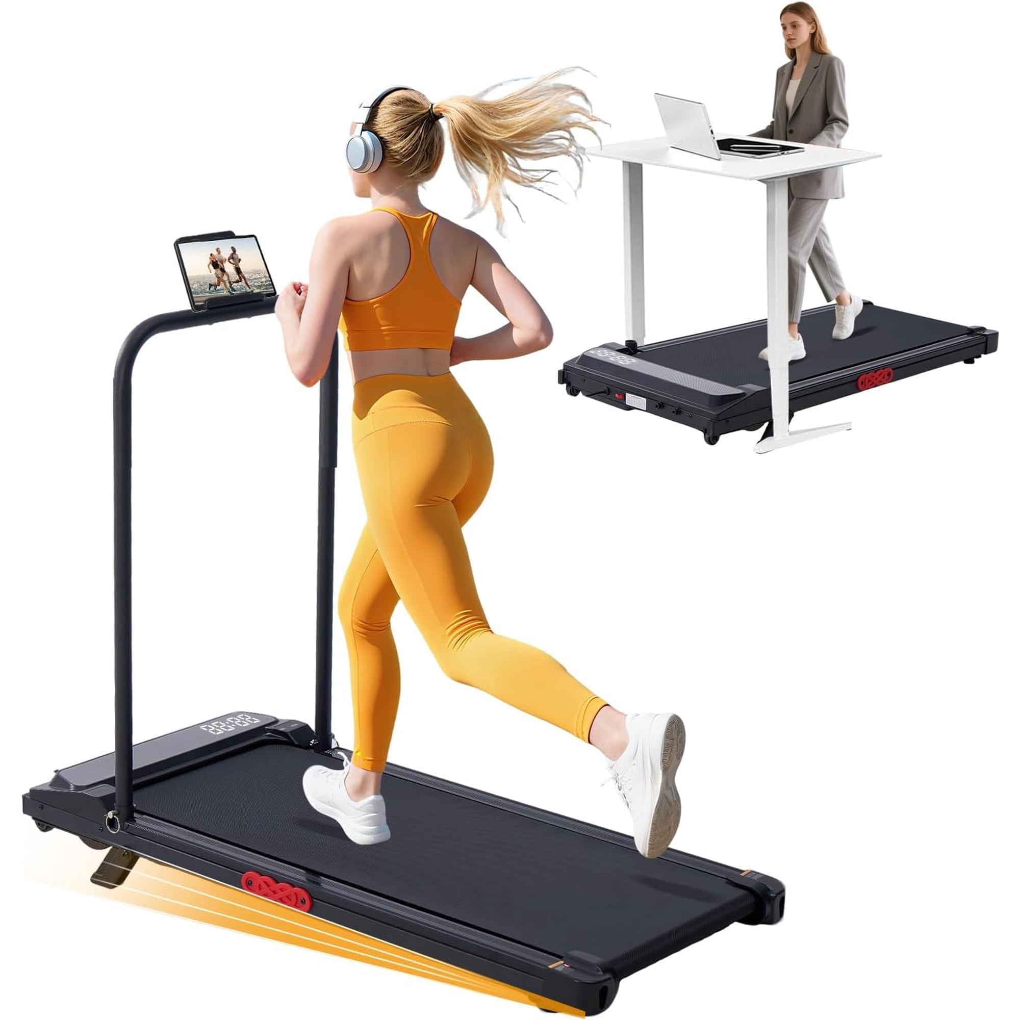 Click here for Miracdan 16 Incline Folding Treadmill With Handleb... prices