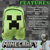 Minecraft Creeper 16'' Laptop School Bag for Boys & Girls, Kids Bookbag ...