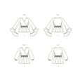 Butterick Sewing Pattern 6930 - Misses' Top, Size: D5 (4-6-8-10-12 ...
