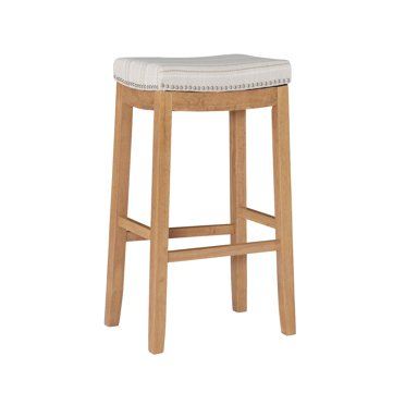 Linon Lancer Backless 25" Counter Stools, Set of Two, Black - Walmart.com