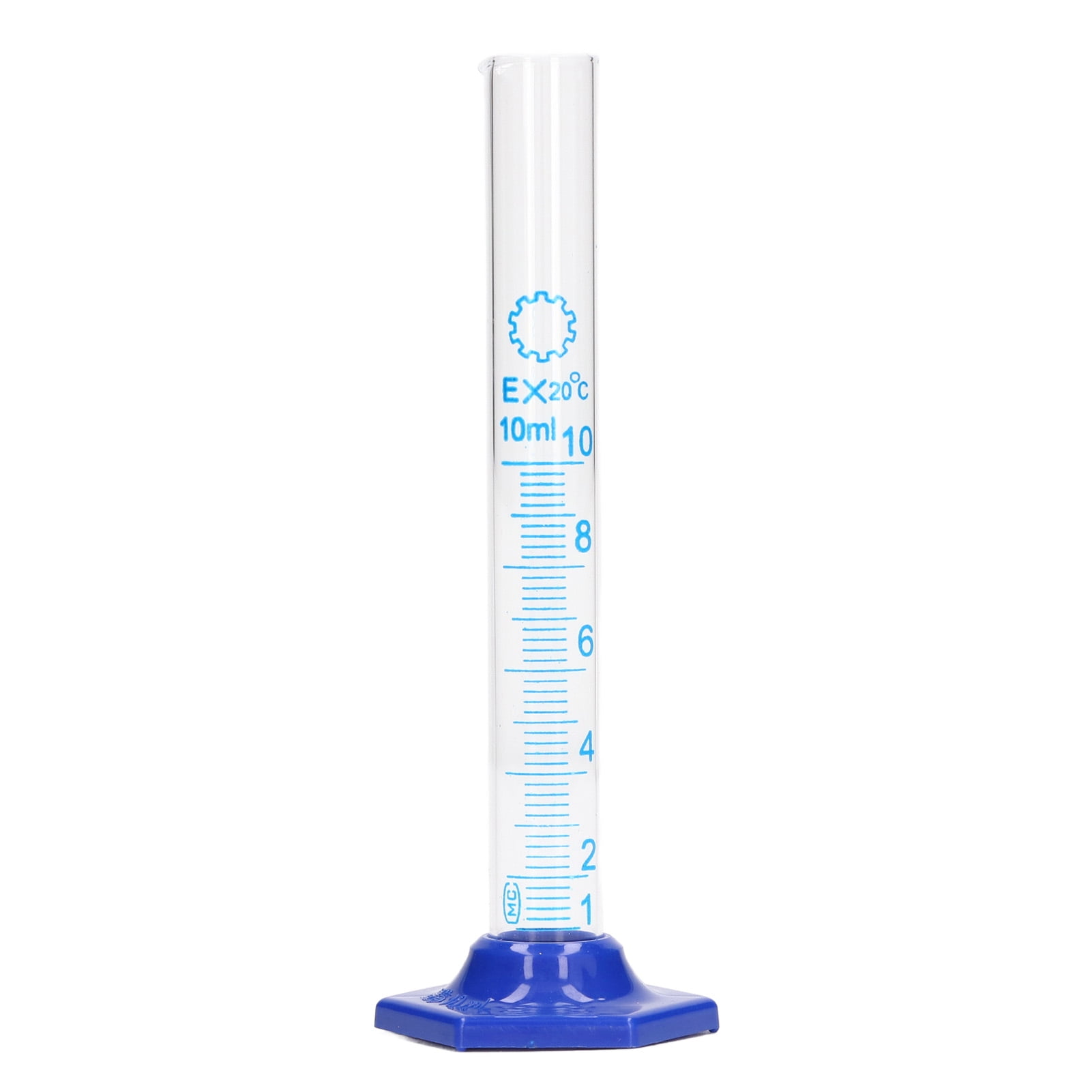 Cilindro graduado, 10 piezas, 10 ml, cilindro graduado, cilindro ...