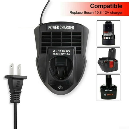 Li-ion Battery Charger AL1115CV Replace For Bosch Power Tool 10.8V 12V Batteries | Walmart Canada