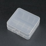 Uxcell Plastic Storage Battery Box Case for 2 x 26650 Batteries ...