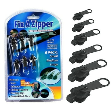 Dritz Fix A Zipper Size 5 Metal Ant Brass 1pc - Walmart.com