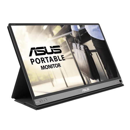 ASUS MB168B - LED monitor - 15.6" - portable - 1366 x 768 - TN - 200 cd ...