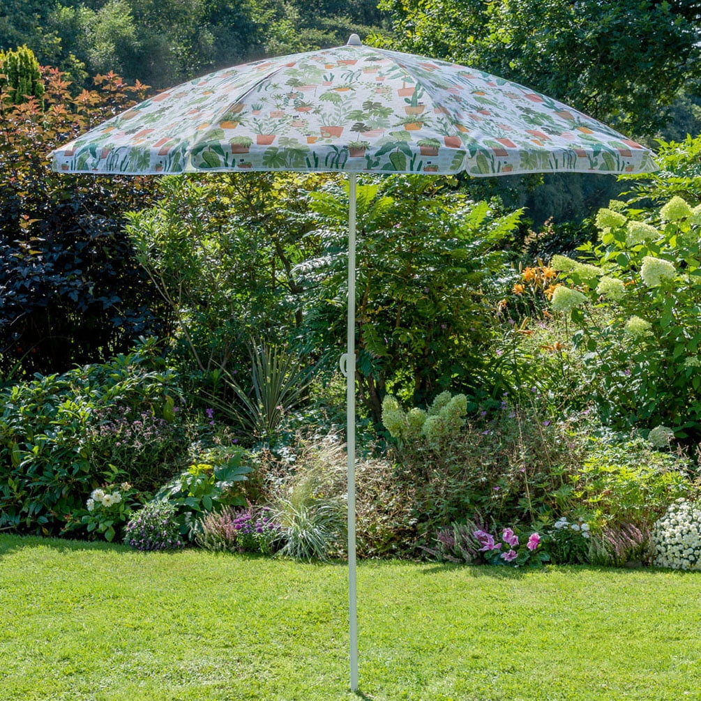 Bayside21 6.5ft Outdoor Beach Umbrella with Sand Anchor and UV50+ Sun ...