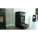 Indoor Multifunctional Wood Burning Stove with Box, Overtop Cooking ...
