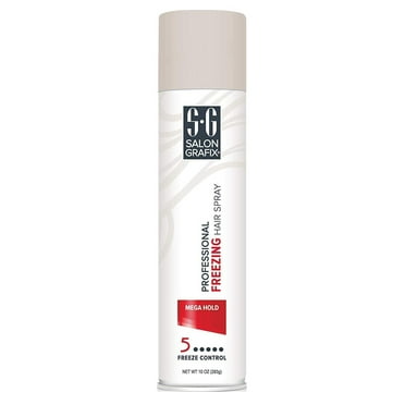Salon Grafix Professional Super Hold Hair Spray, Unscented, Styling ...