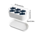 6 Cavities Popsicles Molds With Storage Box,Easy to Remove Ice Lolly ...