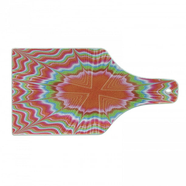 Astral Cutting Board, Psychedelic Fractal Art Illustration with ...