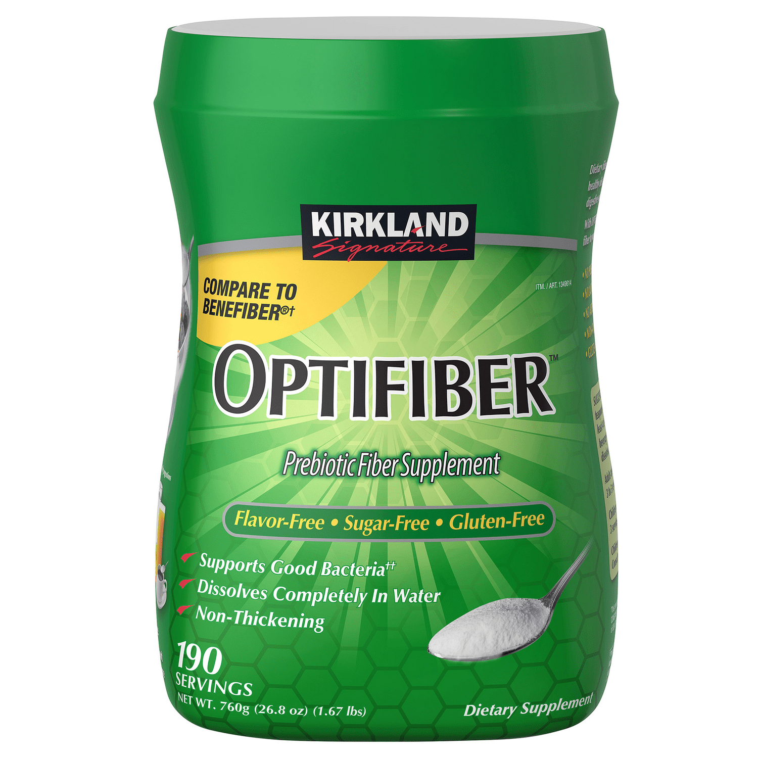 K.S OPTIFIBER, 26.8 Ounces 190 Servings - Walmart.com