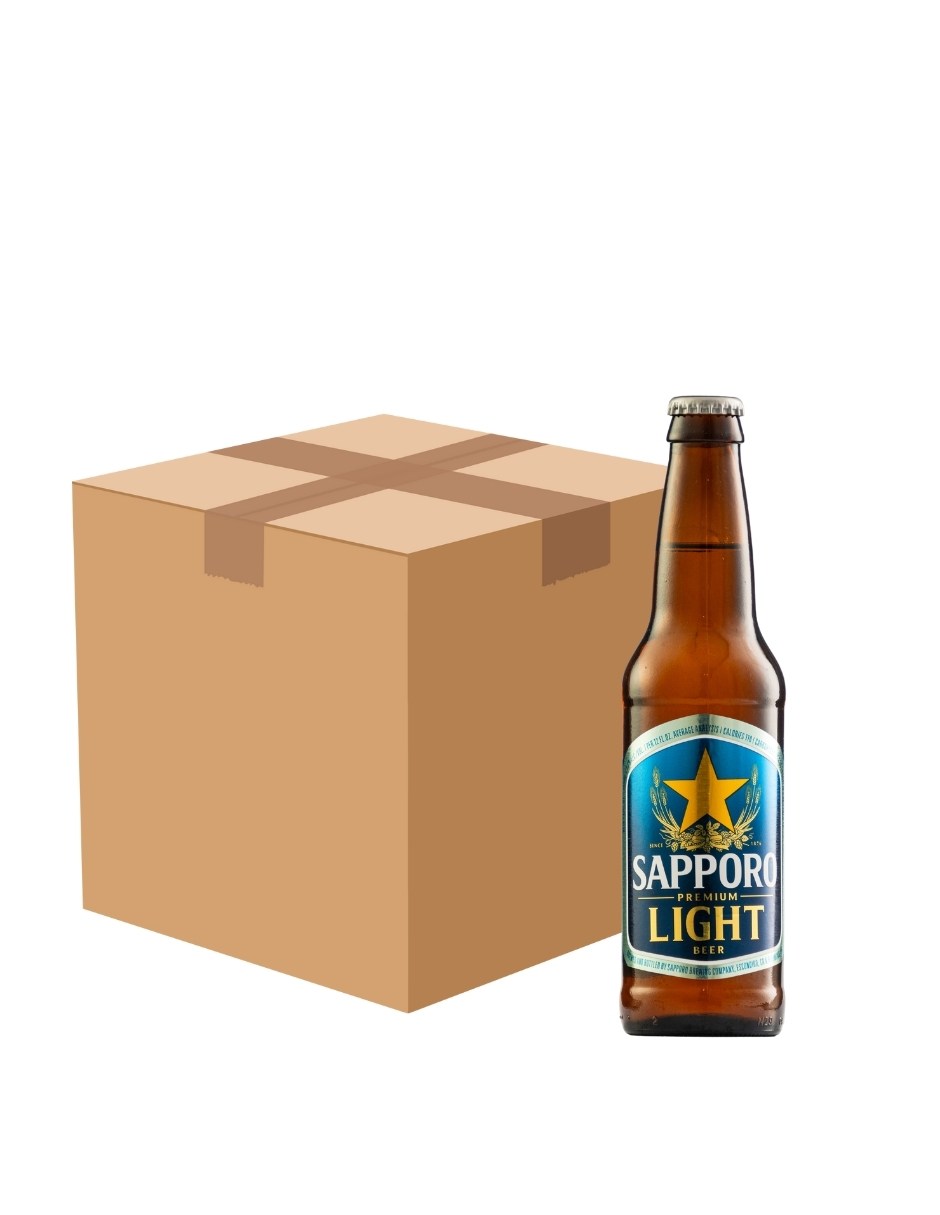 Caja Cerveza Sapporo Premium Light Ligera 355 Ml Sapporo Cerveza, Light | Bodega Aurrera en línea
