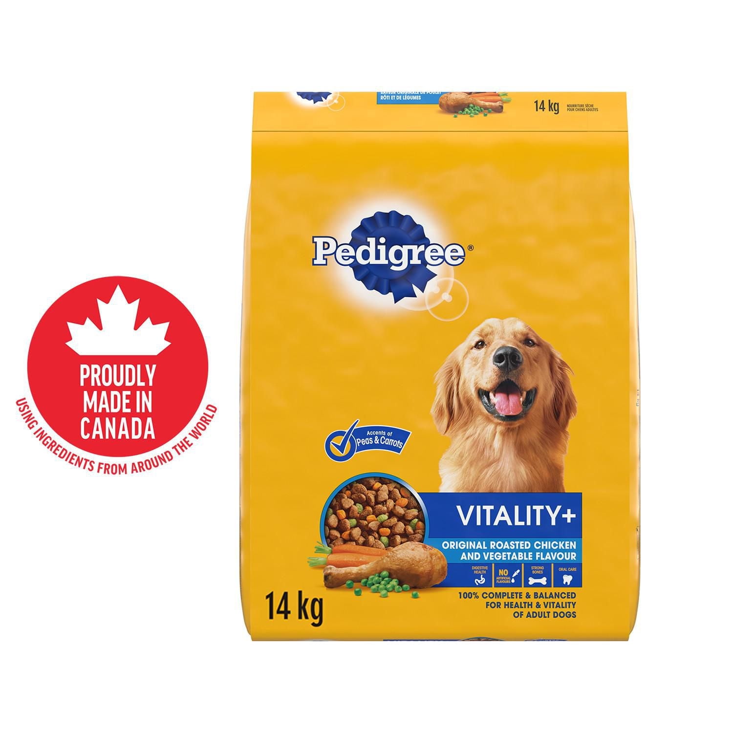 Click here for Pedigree Vitality+ Adult Dry Dog Food Original Roa... prices