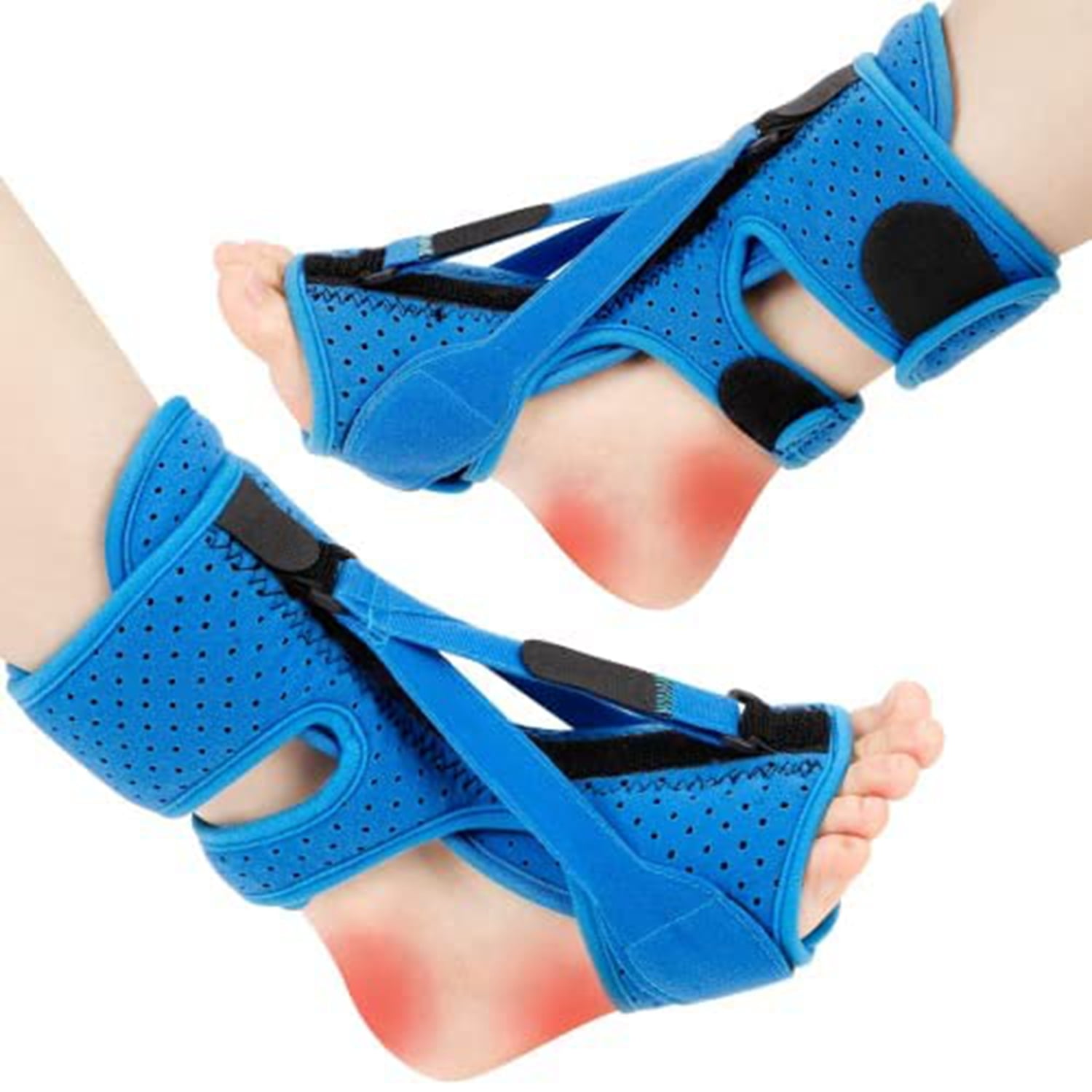2 Pack Adjustable Plantar Fasciitis Night Splint,Upgrade 3 Adjustable ...