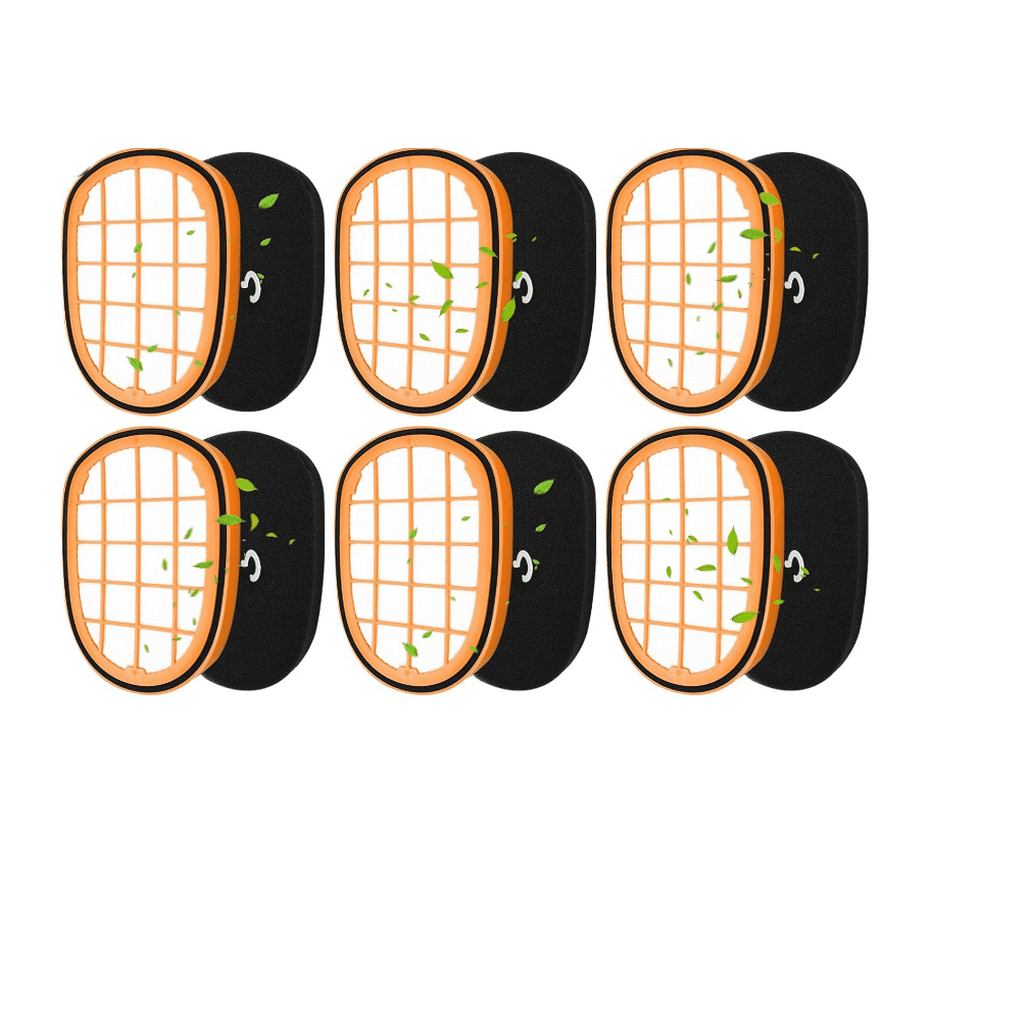 Click here for Nielieping Pack Of 6 Cordless Vacuum Cleaner Filte... prices