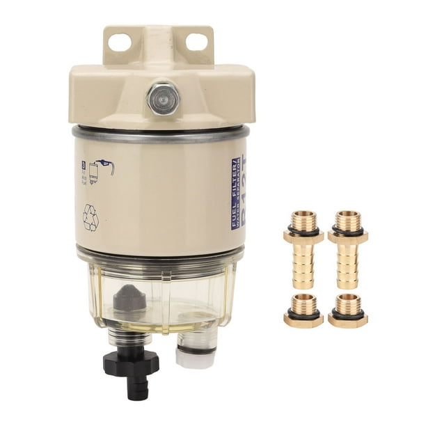 Fuel Water Separator,R12T Boat Marine Rotation Fuel Water Separator ...