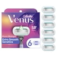 Venus Miami Midnight Extra Smooth Sensitive Manual Razor Bundle with 8 ...