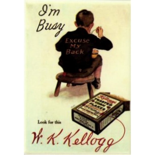 Kellogg's I'm Busy Toasted Corn Flakes Magnet KM1701 - Walmart.ca