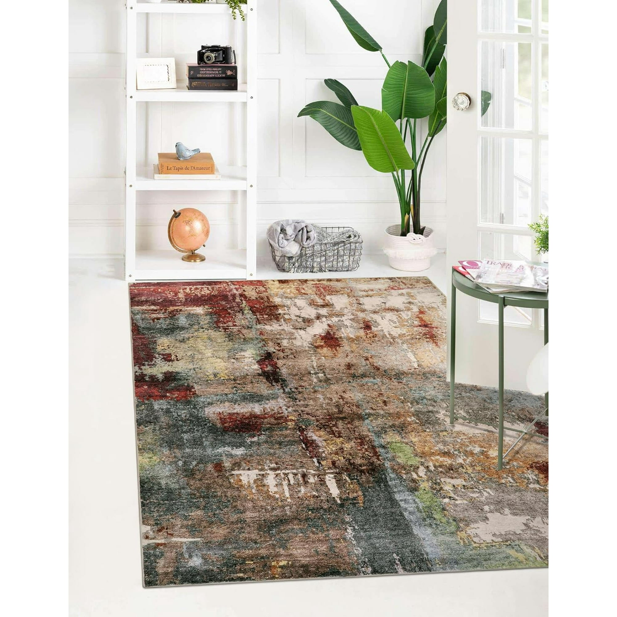 Click here for Siabc-Abstract 5x7 Area Rugs For Living Room  Wash... prices