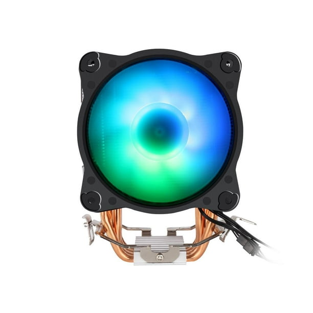 SAMA KA450DW RGB CPU Air Cooler 9cm PWM Fan 4 Copper Heat Pipes For AMD ...