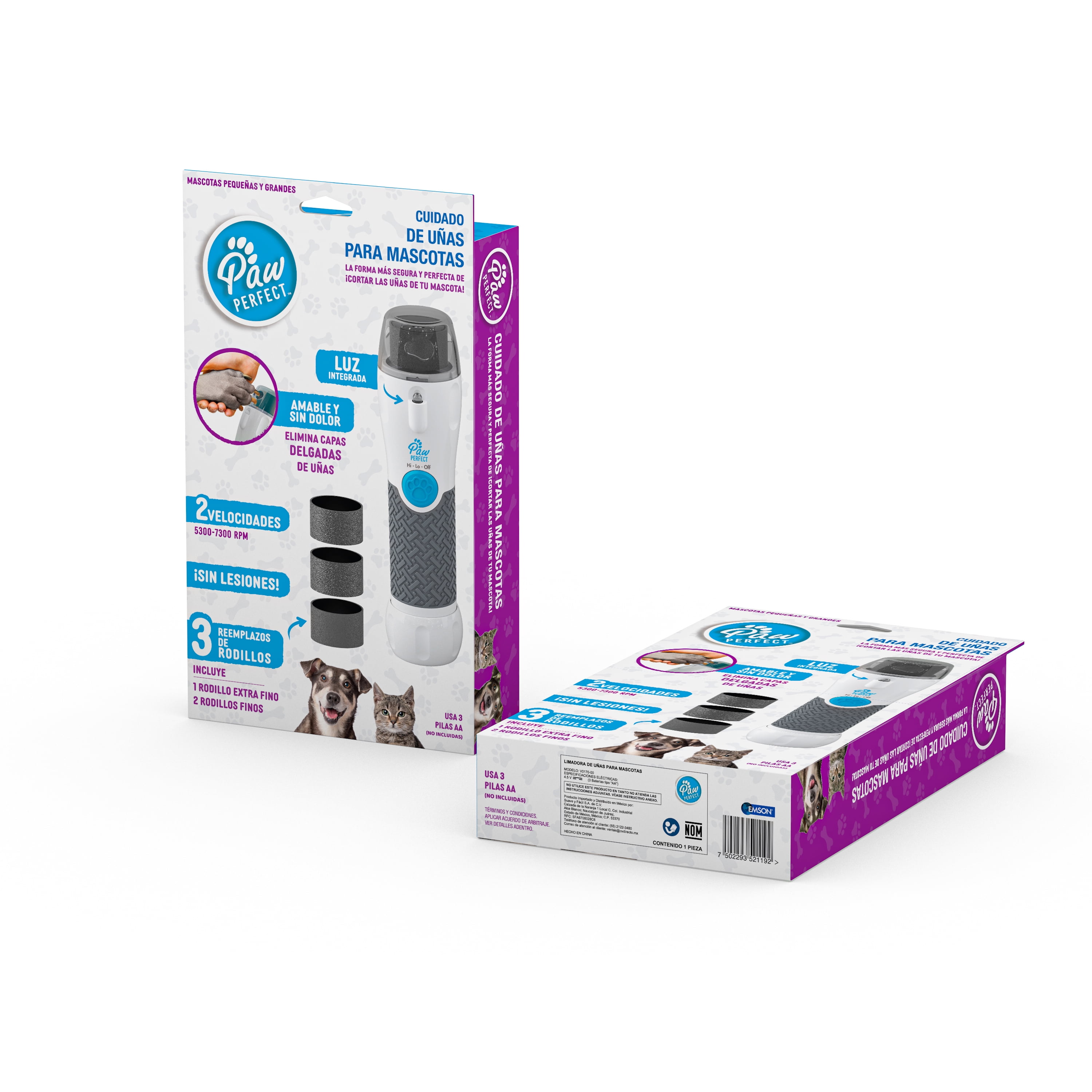 CORTAUÑAS PARA PERROS Y GATOS PAW PERFECT Paw Perfect CV Directo V0170 ...