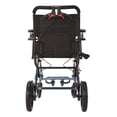Garvee Wheelchair for Elderly, Transport Chair Lightweight Foldable ...
