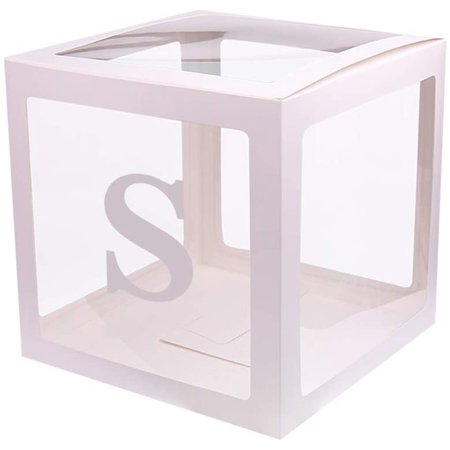 Transparent Balloon Box Blocks Square Balloon Box Wedding Birthday ...