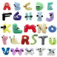 A-Z Alphabet Plush Toy Set – 26 PCS Letter Plush Stuffed Animals, Soft ...