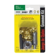 General Tools Grommet Kit with 12 Solid Brass Grommets, 1/2-Inch ...