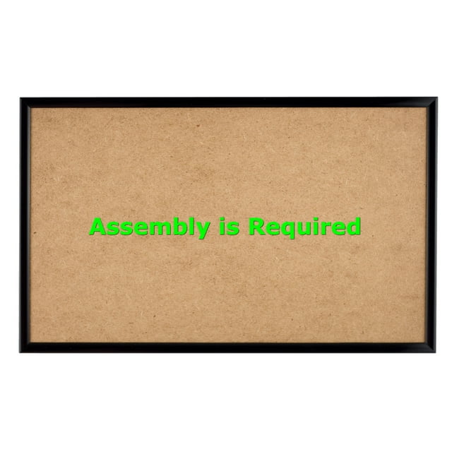 Quadro Frames 8x13 inch Picture Frame, Black, Style P375-3/8 inch Wide ...