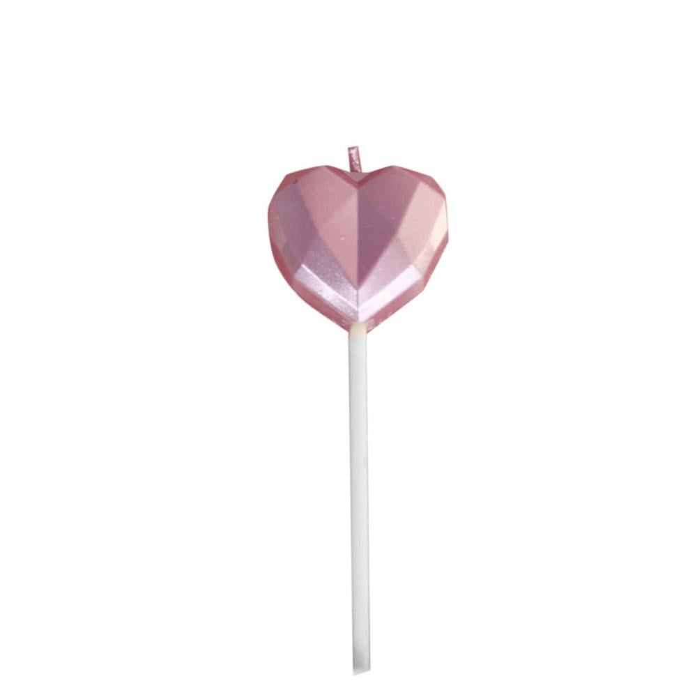 Heart Candles Birthday
