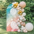 Arch Backdrop 5 Ft, Ocean Turtle Spandex Stretch Fitted Arch Cover ...