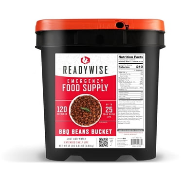 NuManna GMO-Free Dehydrated Ground Beef Bucket - 36 Meals, 25+ Year ...
