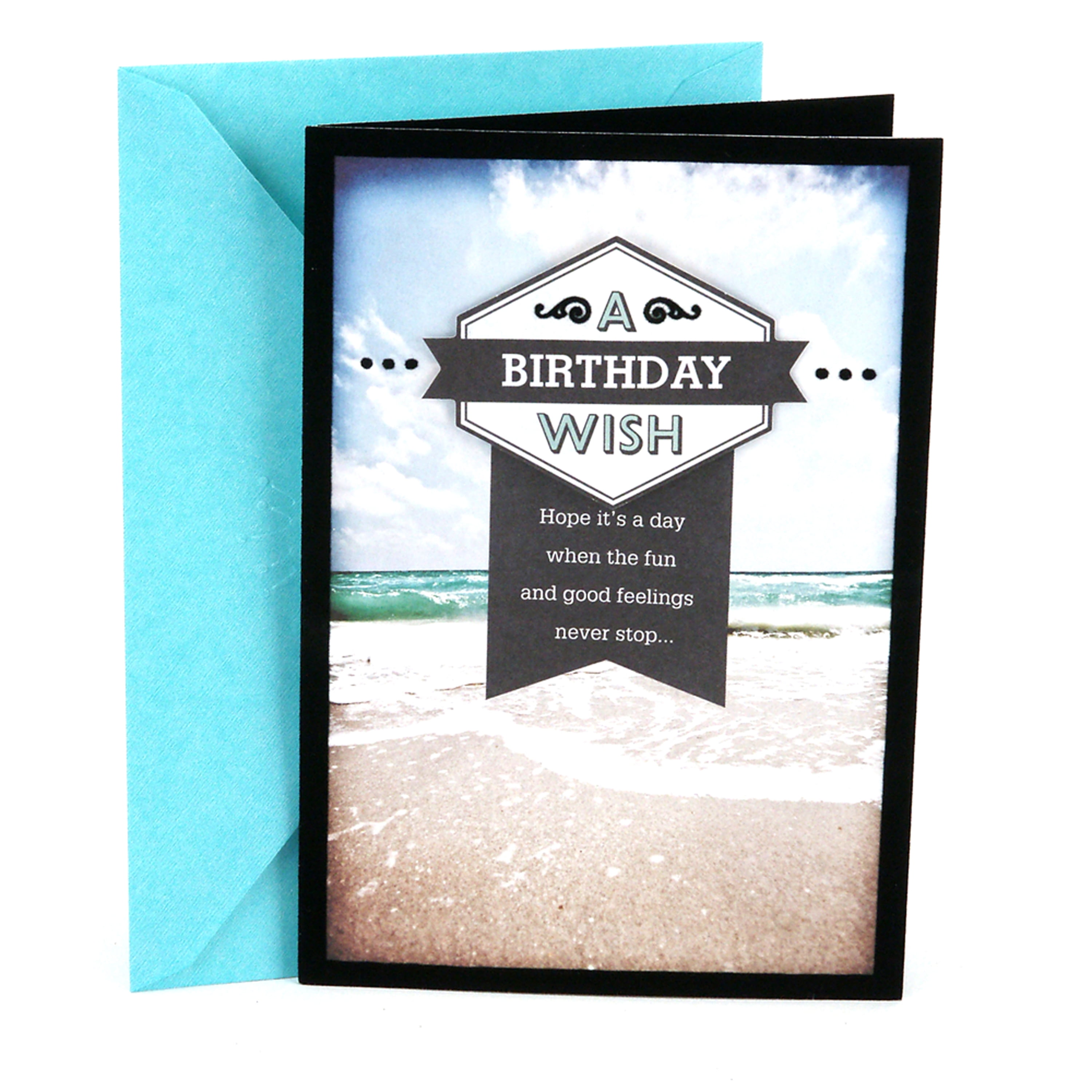 Hallmark Birthday Greeting Card For Him Beach Walmart