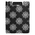 A4 Double Clip File Folder 18.9x12.6in Clipboards Foldable Binder Holds ...