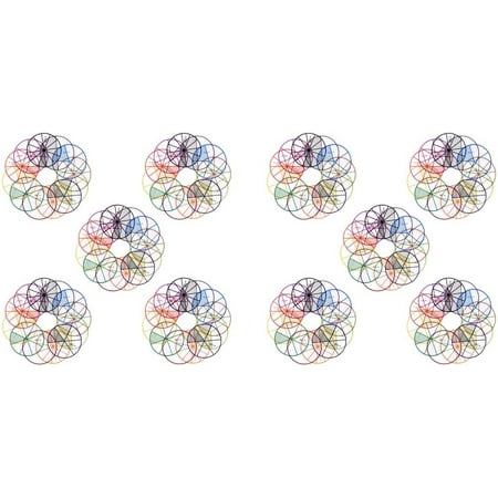 10 Sets Fraction Circles Set Fraction Pieces Educational Math ...