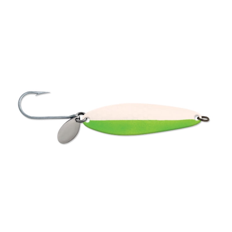 Luhr Jensen Coyote Spoon Fishing Lure 4" Everglow/Green - Walmart.com