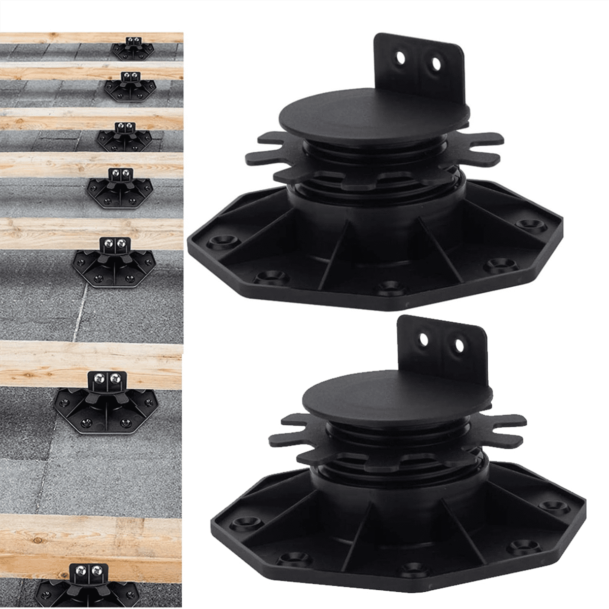 Click here for Unbranded 10pack Adjustable Deck Support Pedestal... prices