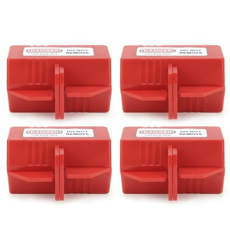 Rdeghly Power Cord Lock,4PCS Lockout Plug Lock Industrial Tool For Air ...