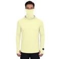 GSPCLAM Mens UPF 50+ Sun Protection Hoodie Plain Thumb Hole Stretchy ...