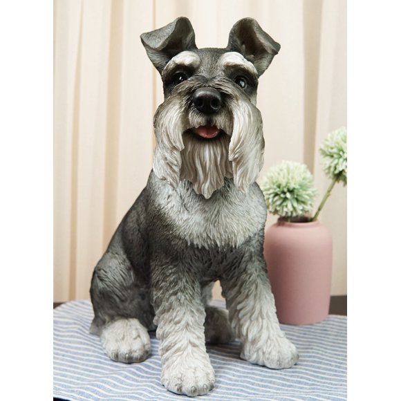 Miniature Schnauzer Statue