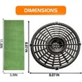 3.7QT Round Air Fryer Grill Plate for PowerXL/Chefman/Gowise/Crux Air ...