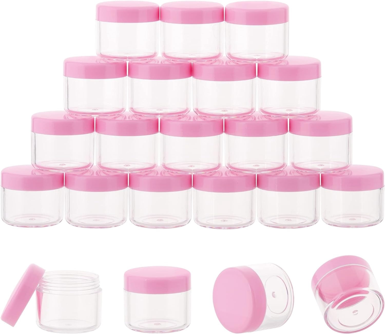 Frascos de Cosméticos Rosados de 20 Gramos YONGSHENG Envases de ...