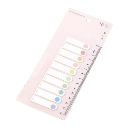 Color Sticky Notes Index Tabs Memo Stickers Self Adhesive Macaron Index ...