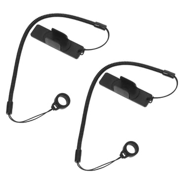 Pen+Gear Safety Lanyard Black 1 Count with Breakaway Buckle and J-Hook ...