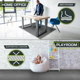 ProsourceFit Exercise Puzzle Mat 1-in, Grey, 72 Sq Ft - 18 Tiles ...